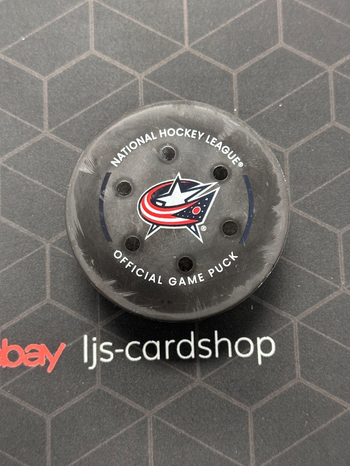 Kirill Marchenko Game-Used NHL Goal Puck October 17, 2024 MeiGray COA SPM | eBay