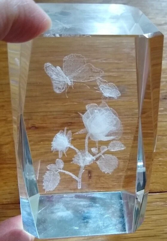 Solid Glass Cube