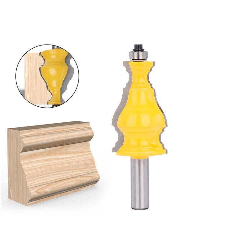 1/2'' Shank Picture Frame Router Bit Molding Architectural Forming Wood ...