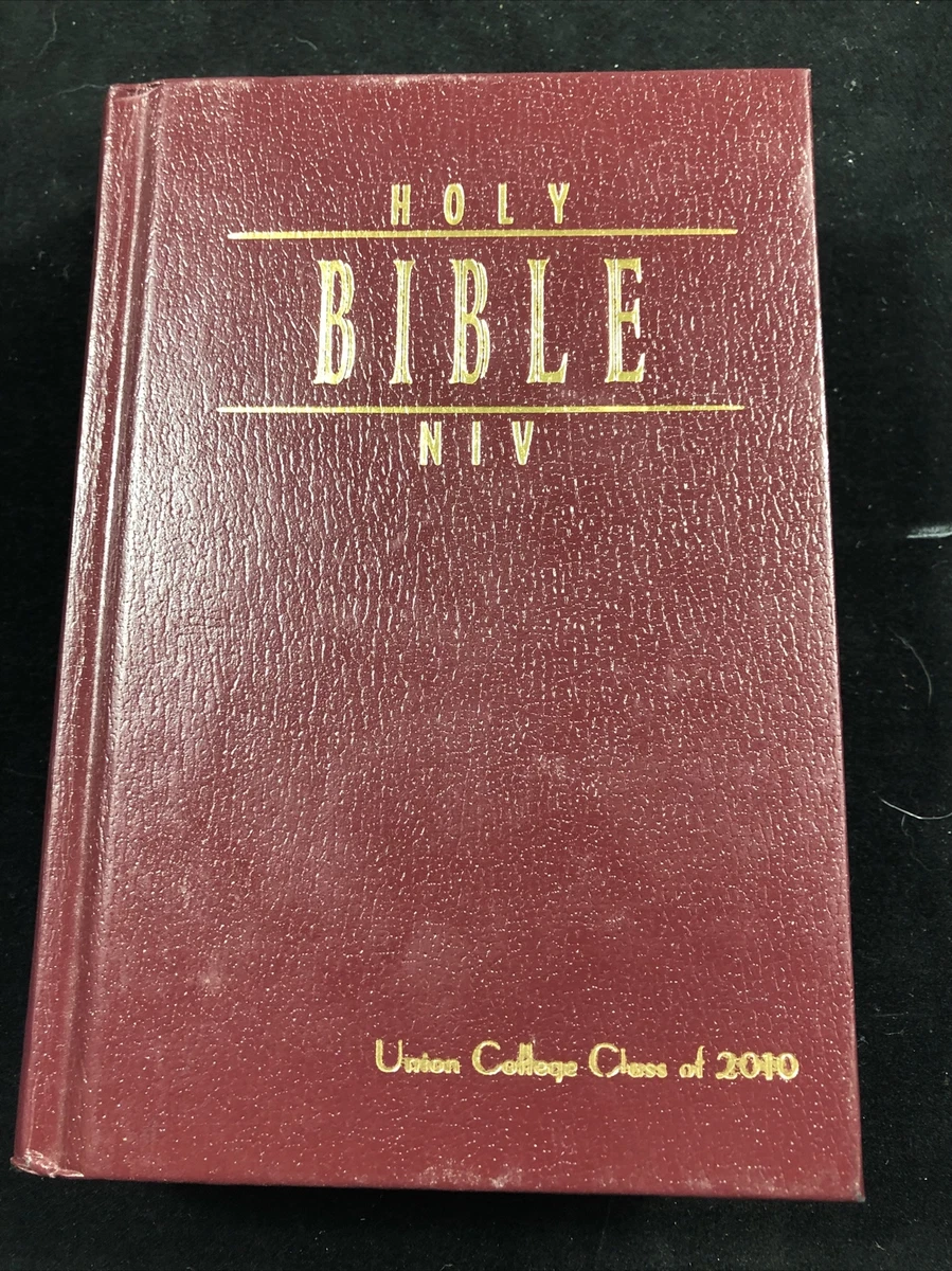Holy Bible Niv Cover