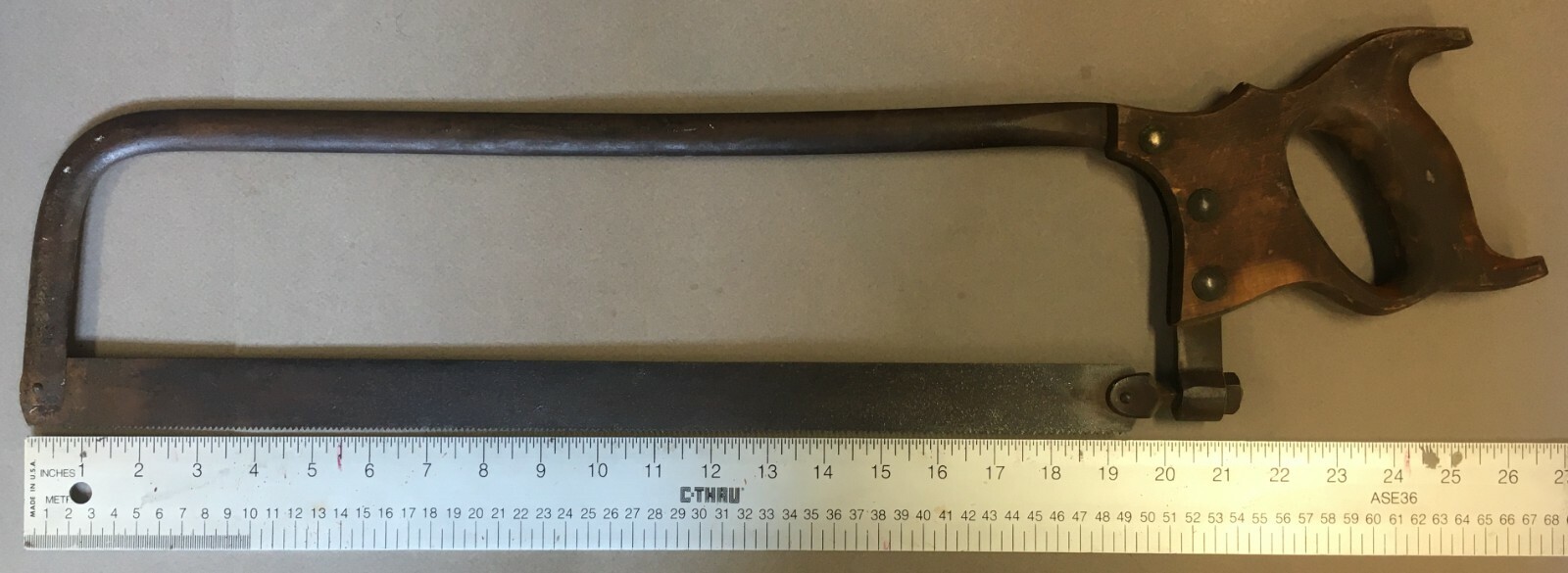 Antique Large H. Disston & Sons Butcher/Hack Hand Saw 19 1/2" Blade | eBay