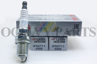 New #4996 For Toyota Corolla Prius (4) Laser Iridium Resistor NGK Spark ...