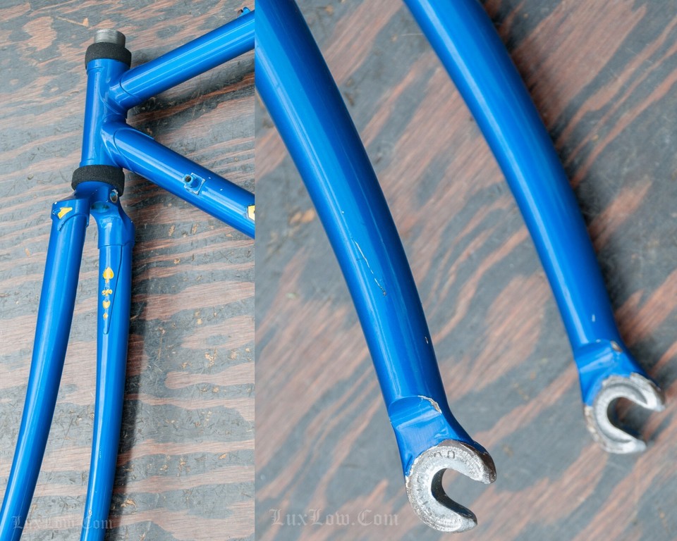 Vintage 50cm Serotta Nova RoadBike FRAME FORK Columbus Steel ...
