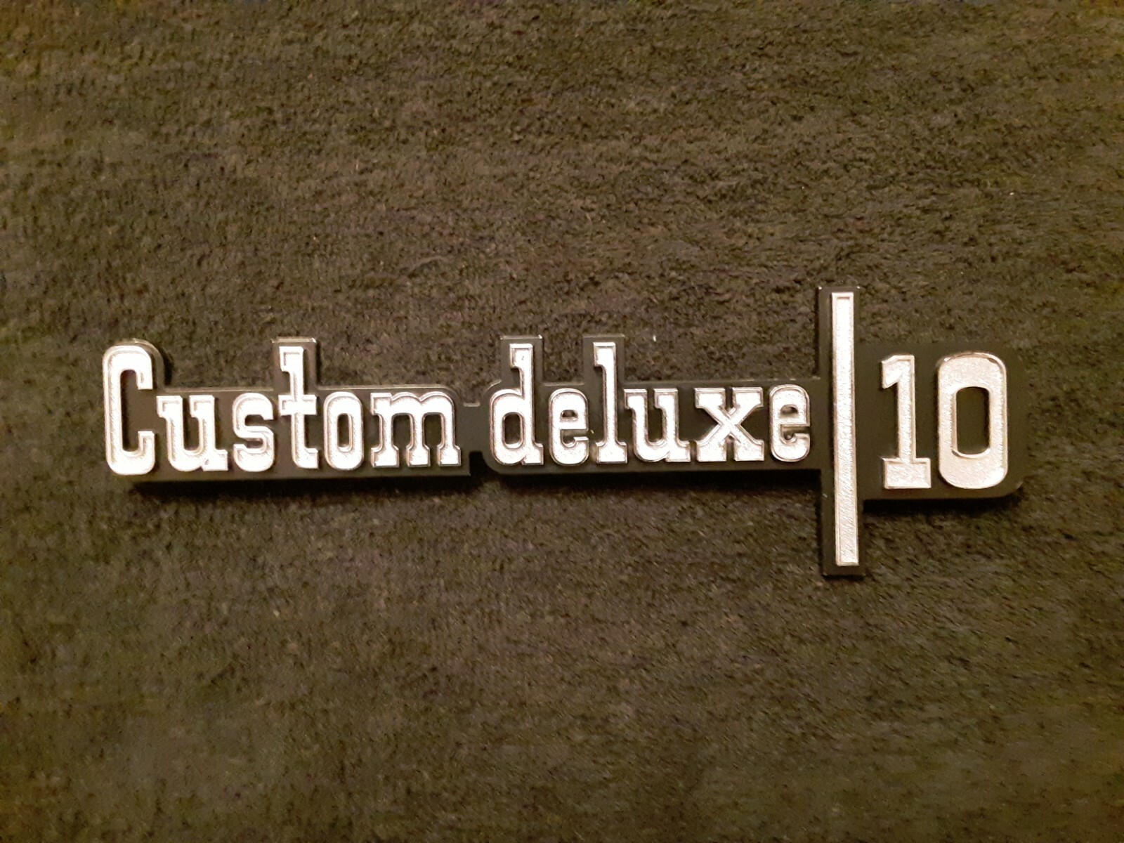 1 Vintage 1970's 73-76 NOS Chevrolet Truck Custom Deluxe 10 Script ...