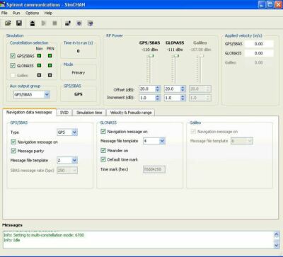 Spirent GSS6700 GSUA-0120 Options: GPS/SBAS, GLONAS Multi-GNSS ...