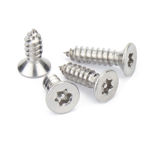Countersunk Security Screws Torx Lobe Pin Self Tapping Wood Screw A2 ...