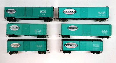(6) HO NYC box cars (lot 1752) | eBay