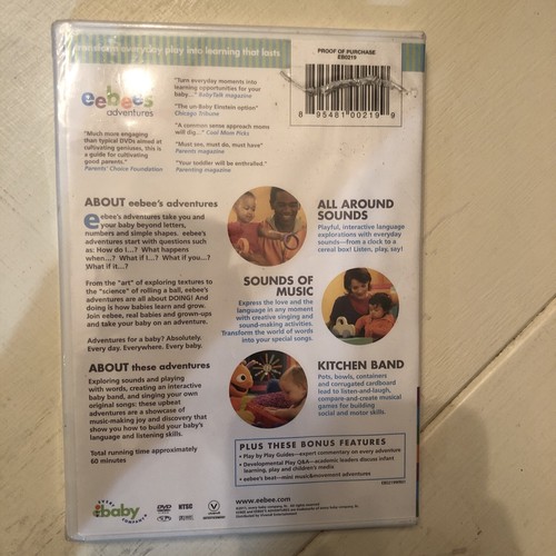 Eebee's Adventures: Music and Sounds (DVD) for sale online | eBay