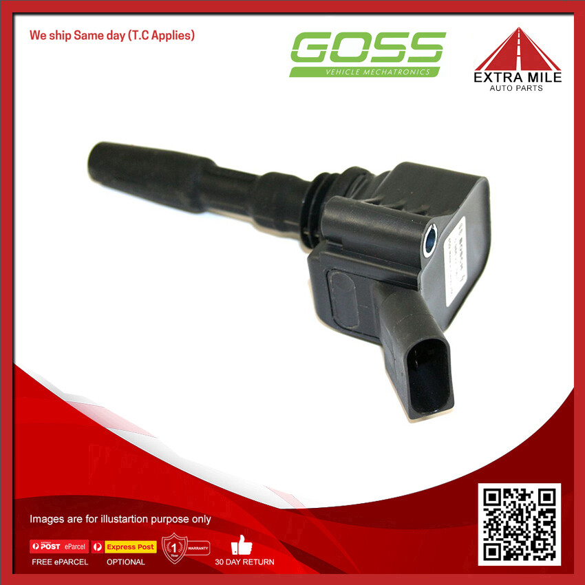 Goss Ignition Coil For Volkswagen UP! A4 1.0L CHYB I3 12V DOHC - C615 ...