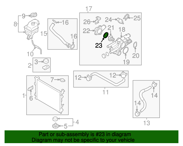 ( 1 ) GENUINE HYUNDAI / KIA 256332G000 GASKET - THERMOSTAT HOUSING | eBay