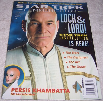 Star Trek Communicator Magazine Number 120 Jean Luc Picard Persis ...