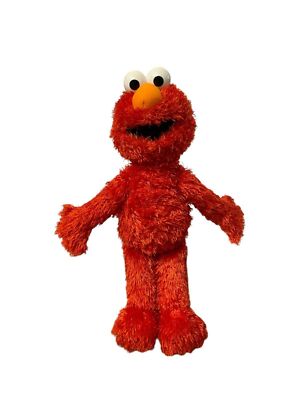 Elmo Stuffed Animal Sesame Street Plush Red Muppet Gund Soft Toy 13.5 ...
