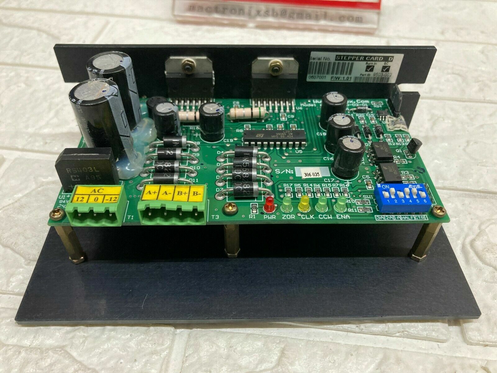 Vitrox VT-EL60-D2-01 Stepper Card PN: 9503-002 | eBay