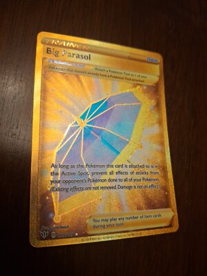 Pokémon TCG Big Parasol Darkness Ablaze 199/189 Holo Secret Rare NM | eBay