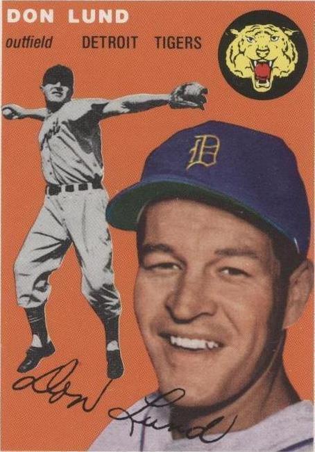 1994 Topps Archives The Ultimate 1954 Set - Don Lund #167 for sale ...