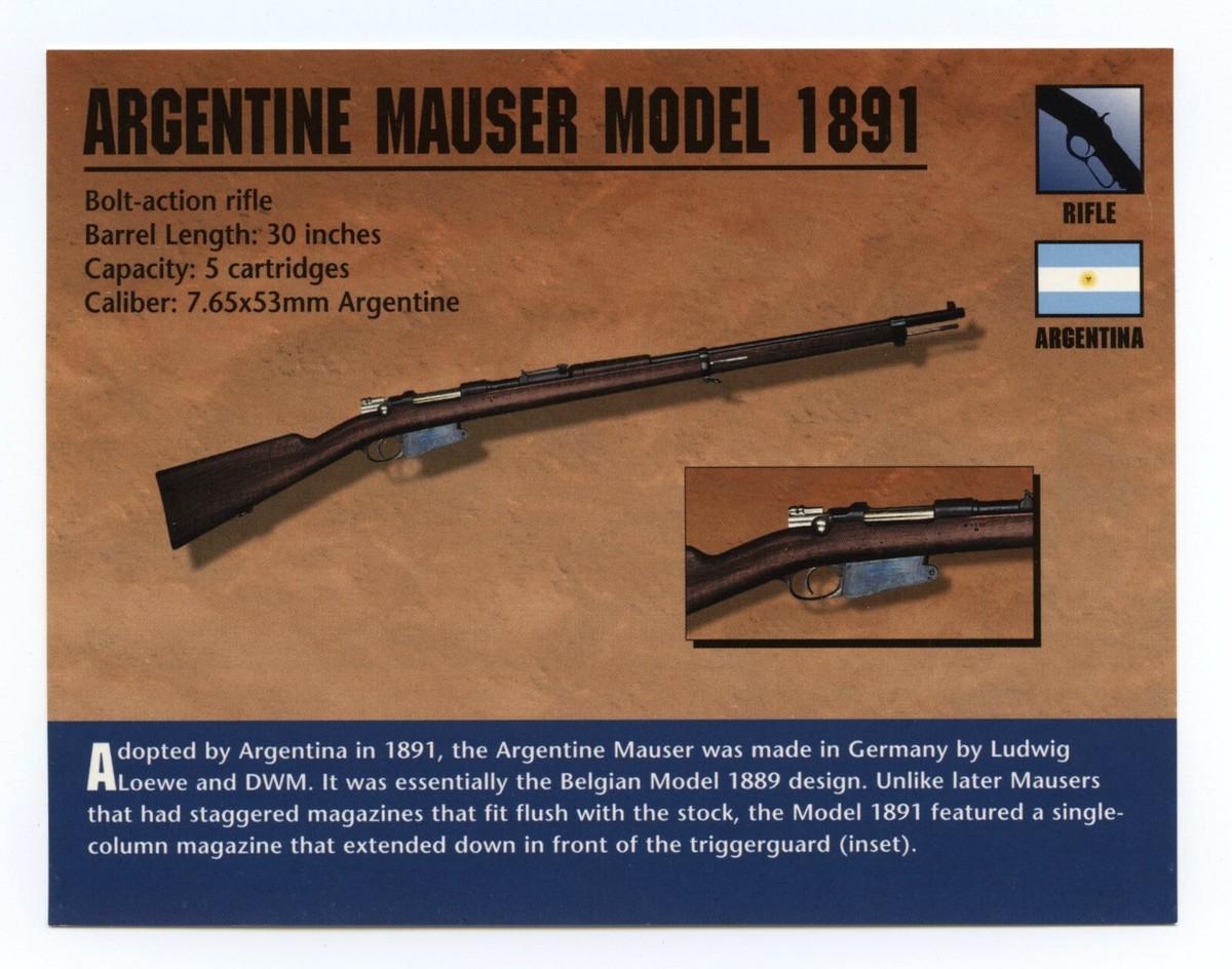 1891 Mauser Rifle Arg