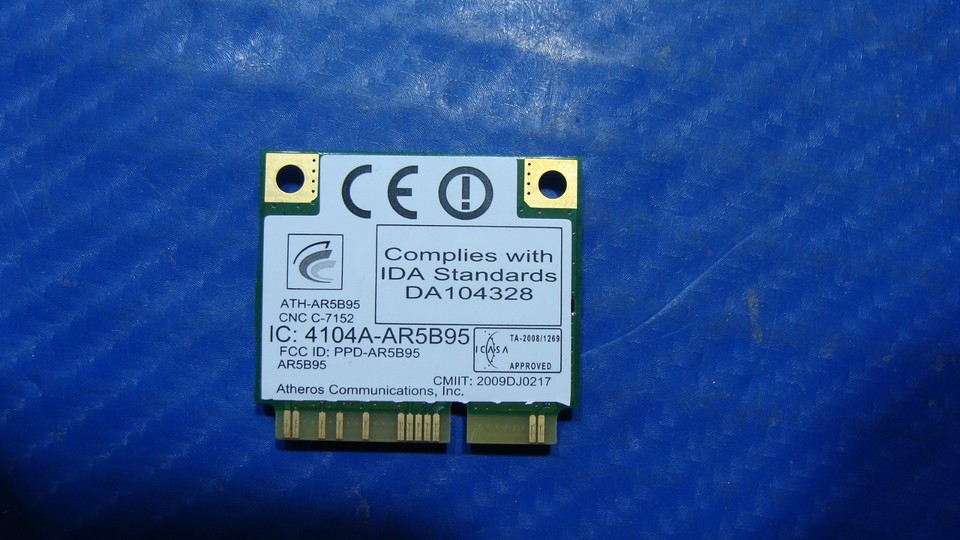 Samsung NP-R580-JSB1US 15.6" Genuine Laptop Wireless WiFi Card AR5B95 ...