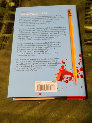 The Wonder Test by Michelle Richmond (2021, Hardcover) for sale online ...
