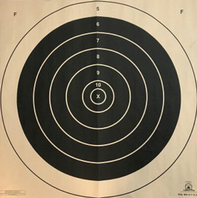 MR-1F Official NRA F-Class 600 Yard Target [64" x 72"], MR-1 w/ F-Class ...