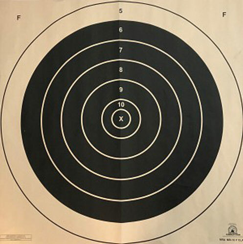 MR-1F Official NRA F-Class 600 Yard Target [64" x 72"], MR-1 w/ F-Class ...