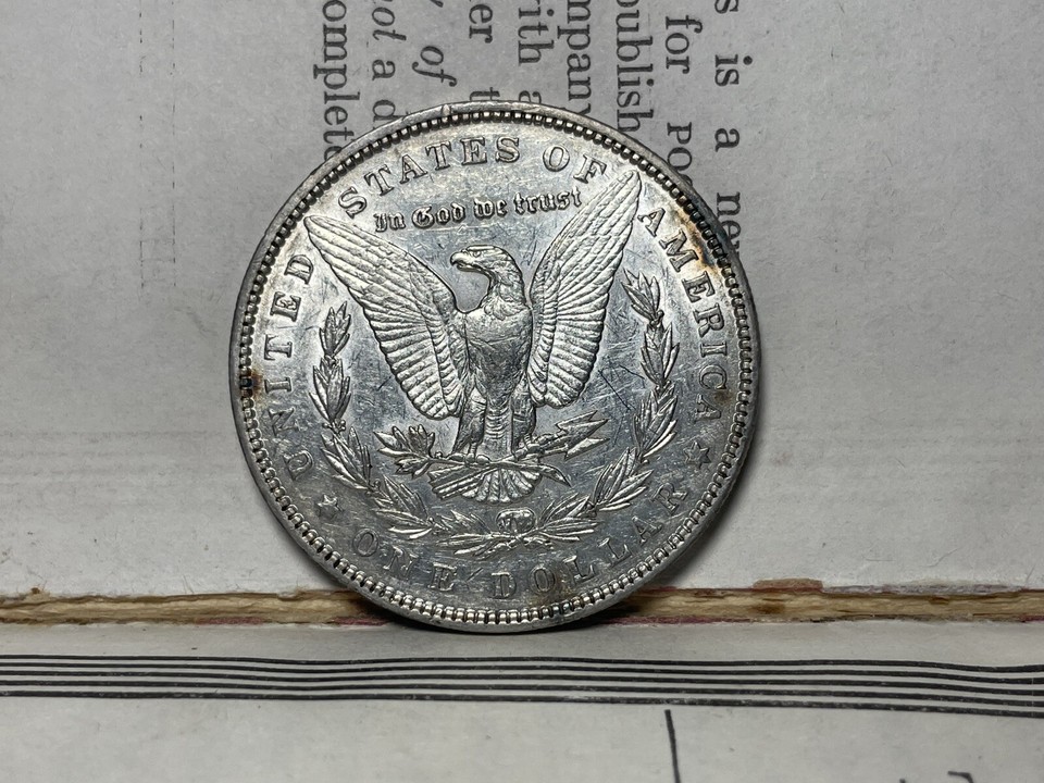 1893 Morgan Silver Dollar AU Slider RARE Key Date Ships Free | eBay