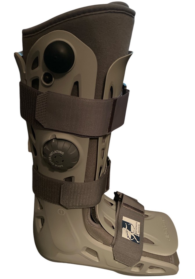 NEW Aircast AirSelect Standard Medium Walker Brace / Walking Boot Gray ...