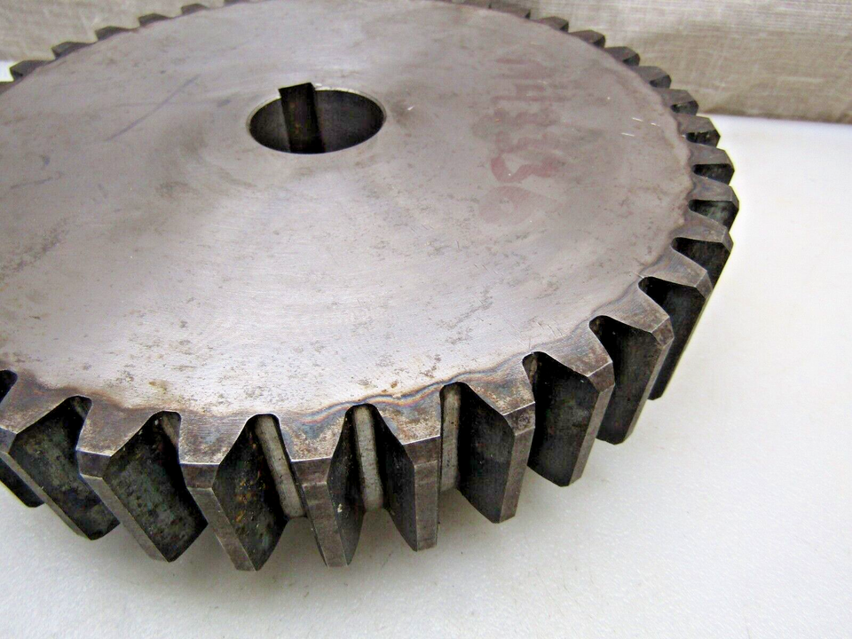 Spur Gear Module 5 40 Teeth 210mm OD 200mm PD 40mm Face 40mm Keyed Bore ...