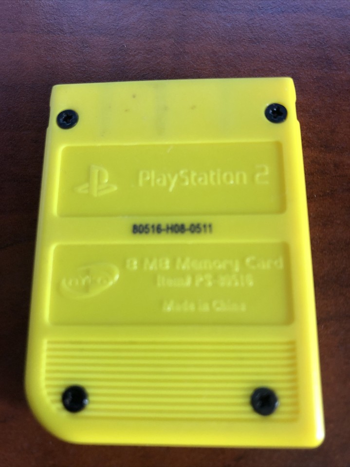 Official Nyko Sony Playstation 2 PS2 8MB Magicgate Memory Card PS-80516 ...