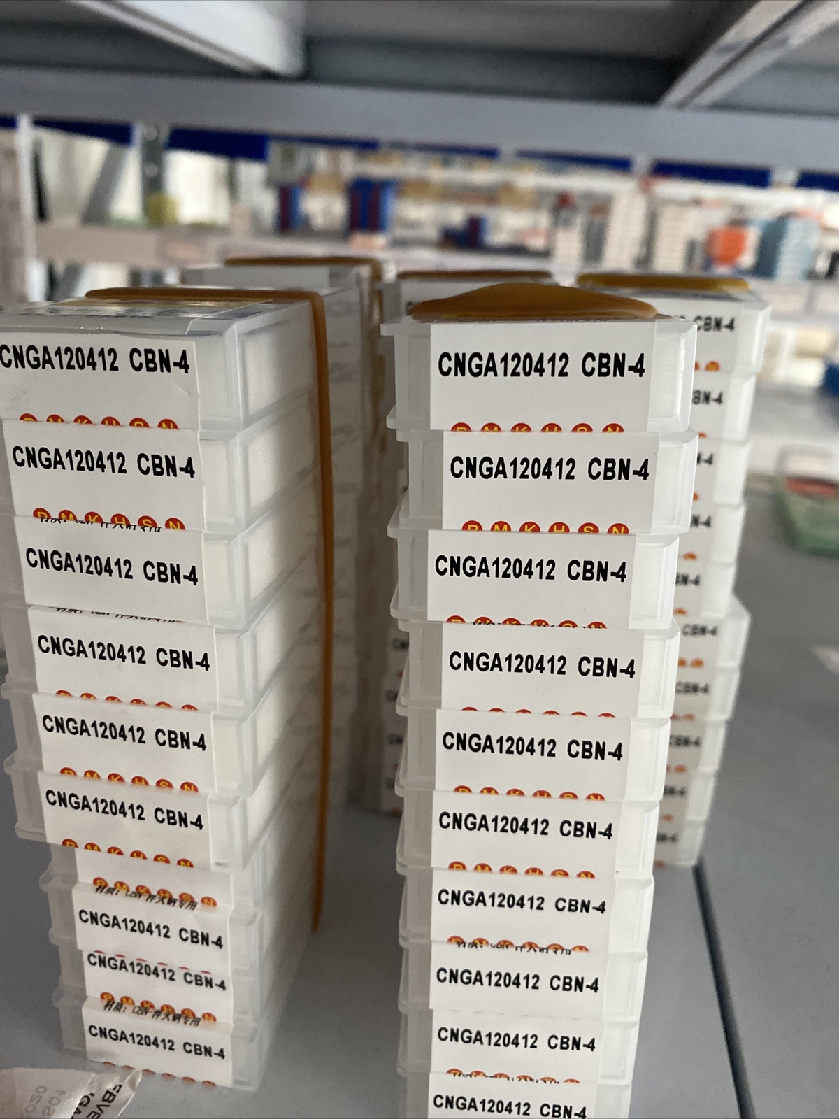 2PCS CNMA120412 CNMG 433 CBN-4 superhard boron nitride CBN blade hardened steel | eBay