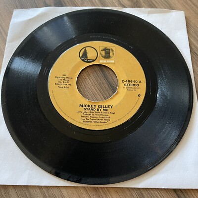Mickey Gilley: Stand By Me / The Unstrung Heroes Cottoneye Joe (45 RPM ...