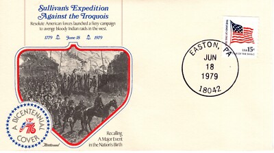 SULLIVAN'S EXPEDITION AGAINST THE IROQUOIS, EASTON, PA 1979 FDC17175 | eBay