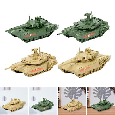 1:72 Scale DIY Assemble Armored Tank Model for Collectibles Display ...