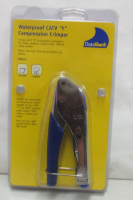 DataShark Cable crimper CATV F Waterproof Compression Crimper | eBay