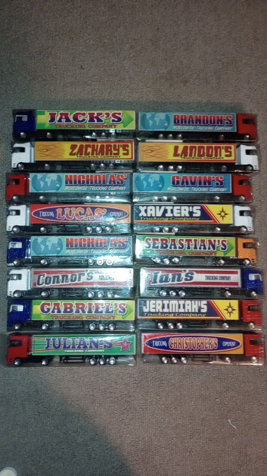 Swibco 18 Wheeler Lot!!! 16 Trucks Various Names | eBay