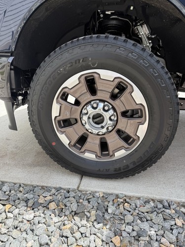 20" Ford F250 Super Duty King Ranch OEM Factory Wheels and tires F350 ...