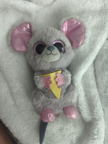Ty Beanie Boos - SQUEAKER the Mouse with Cheese 6 Inch Plush No Tag | eBay