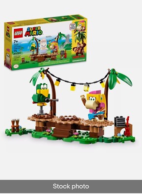 LEGO 71421 Super Mario: Dixie Kong's Jungle Jam Expansion Set DONKEY ...
