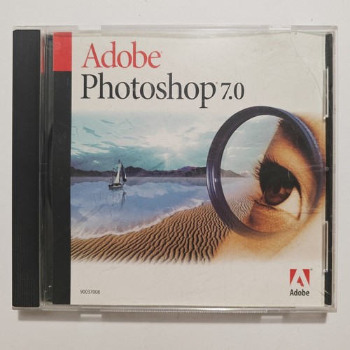 Adobe Photoshop 7.0 (2002) Apple Mac Macintosh Education Ver Serial ...
