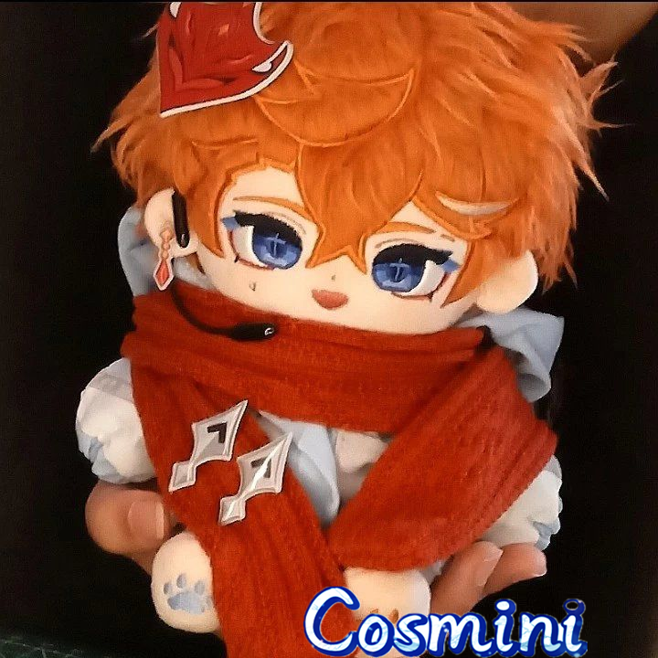 Anime Genshin Impact Childe Tartaglia 20cm Plush Doll Dress up Toy ...