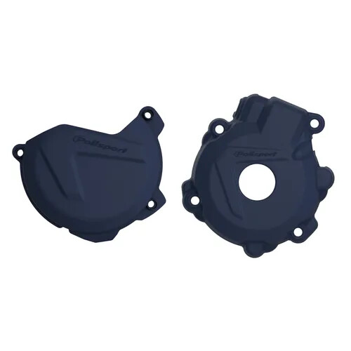 Polisport Blue Clutch Ignition Cover Guard Protector Kit Husqvarna ...