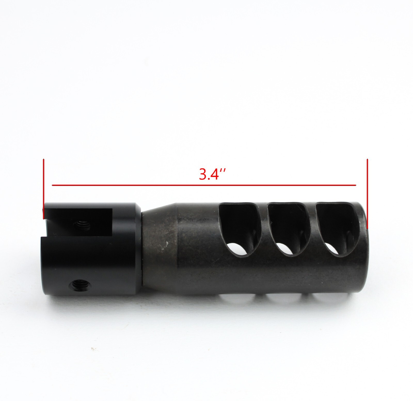 Black Muzzle Brake/Linear Compensator Compatible with Ruger 10/22 1022 ...
