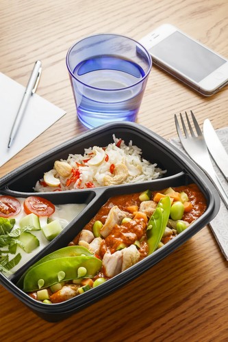 300 x Sabert Fastpac Microwavable 3 Compartment Rectangular Food ...