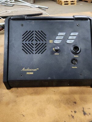 Telex Audiocom SS2000 Intercom Dual-Channel Speaker Station | eBay