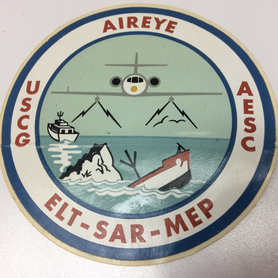 Vintage Military Sticker Coast Guard Arctic Executive Steering ...