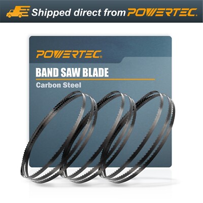 POWERTEC 59-1/2 Inch Bandsaw Blades Assoertment for Woodworking, 3PK ...