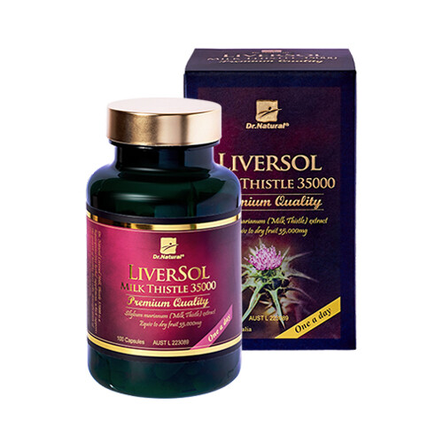 Dr.Natural Liversol Milk Thistle 35000mg 100caps | eBay