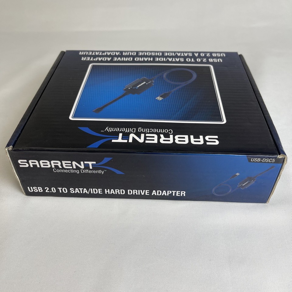 Sabrent USB-DSC5 USB 2.0 to SATA/IDE Hard Drive Adapter / Free Fast ...