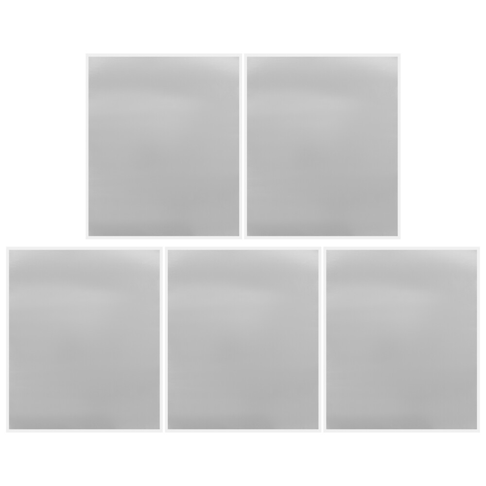 5 Sheets of Scratch Coating Stickers Scratch Off Sticker Scratch Off ...