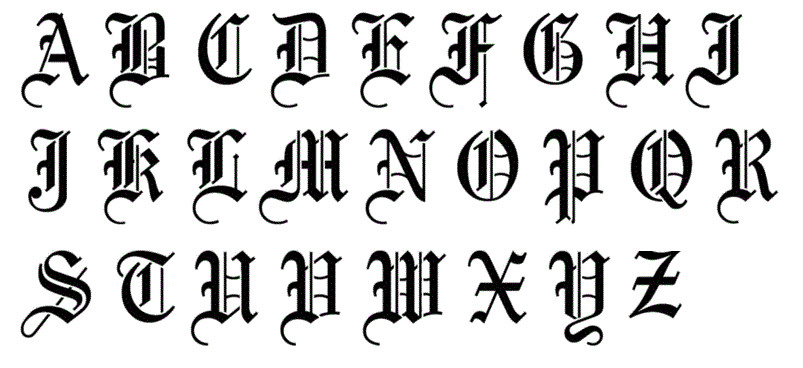 Old English Letters