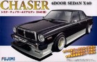 FUJIMI 1/24 INCH UP SERIES No.173 TOYOTA CHASER 4DOOR SEDAN X40 kit ...
